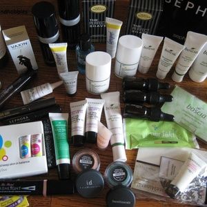 MAC Cosmetics | Makeup | Box Full Of Samples Of Makeup And Skin Care ...